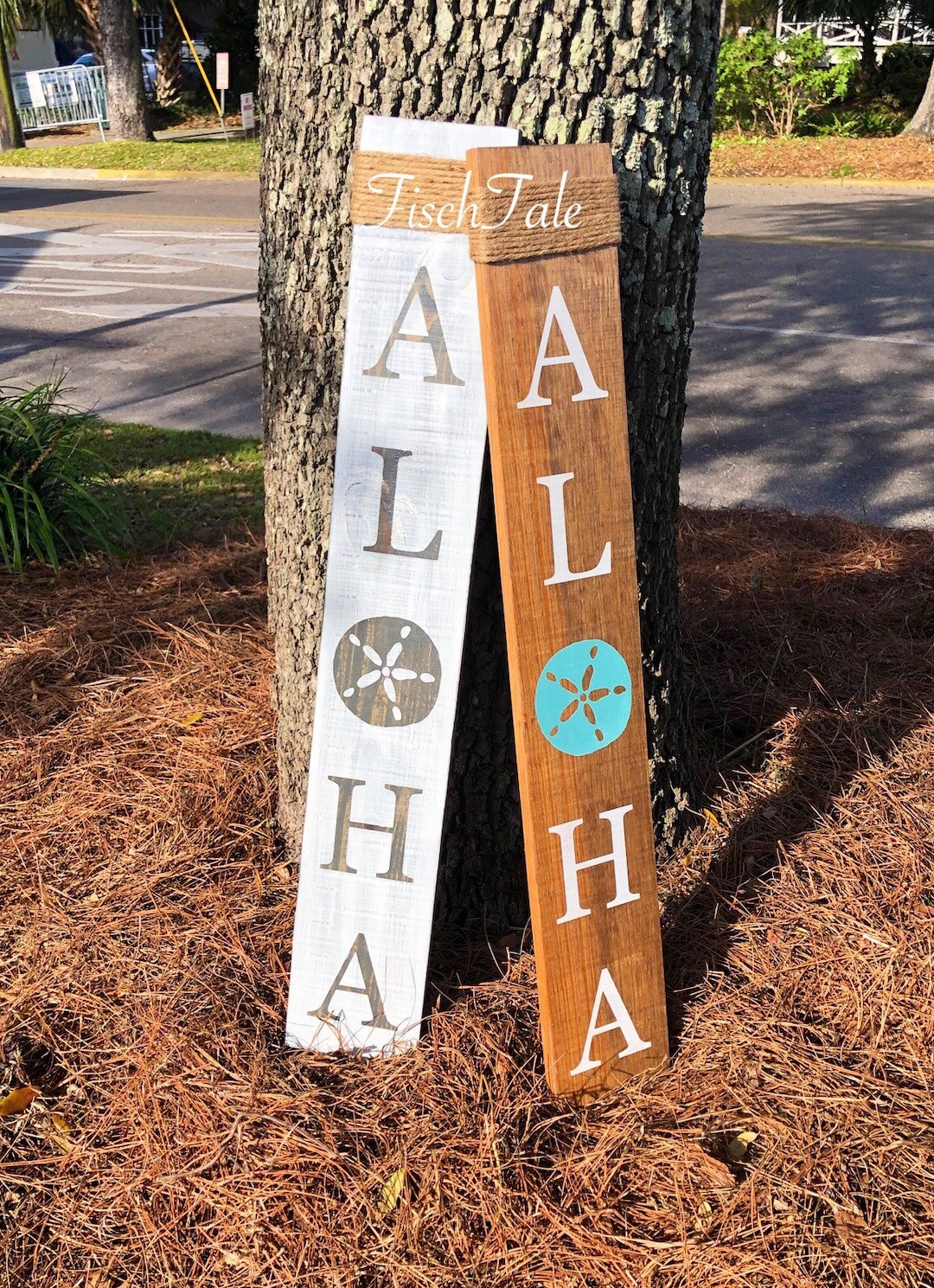 Aloha Welcome Sign - Welcome - Hawaiian Sign - Aloha Sign With Sand ...
