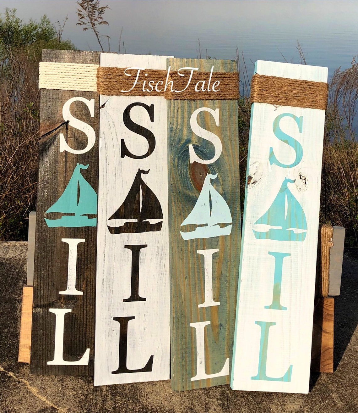 Sailboat Sign Welcome Sail Wood Sign Sailing Sign With | Etsy