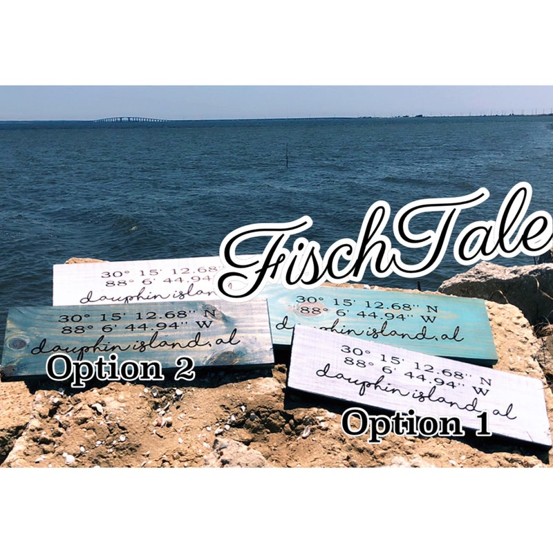 Coordinates Sign - Etsy