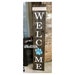 Large Welcome Shutter Style Sign With Paw Print Symbol Any - Etsy