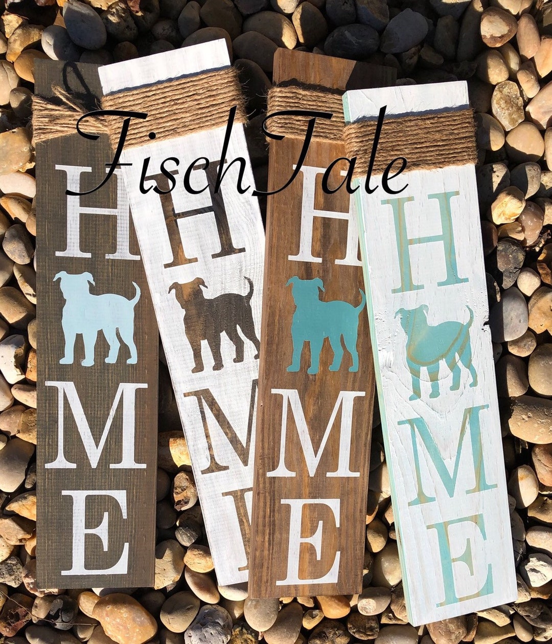 American Bulldog Sign - Bully Breed Home Sign - Bulldog Home Sign ...