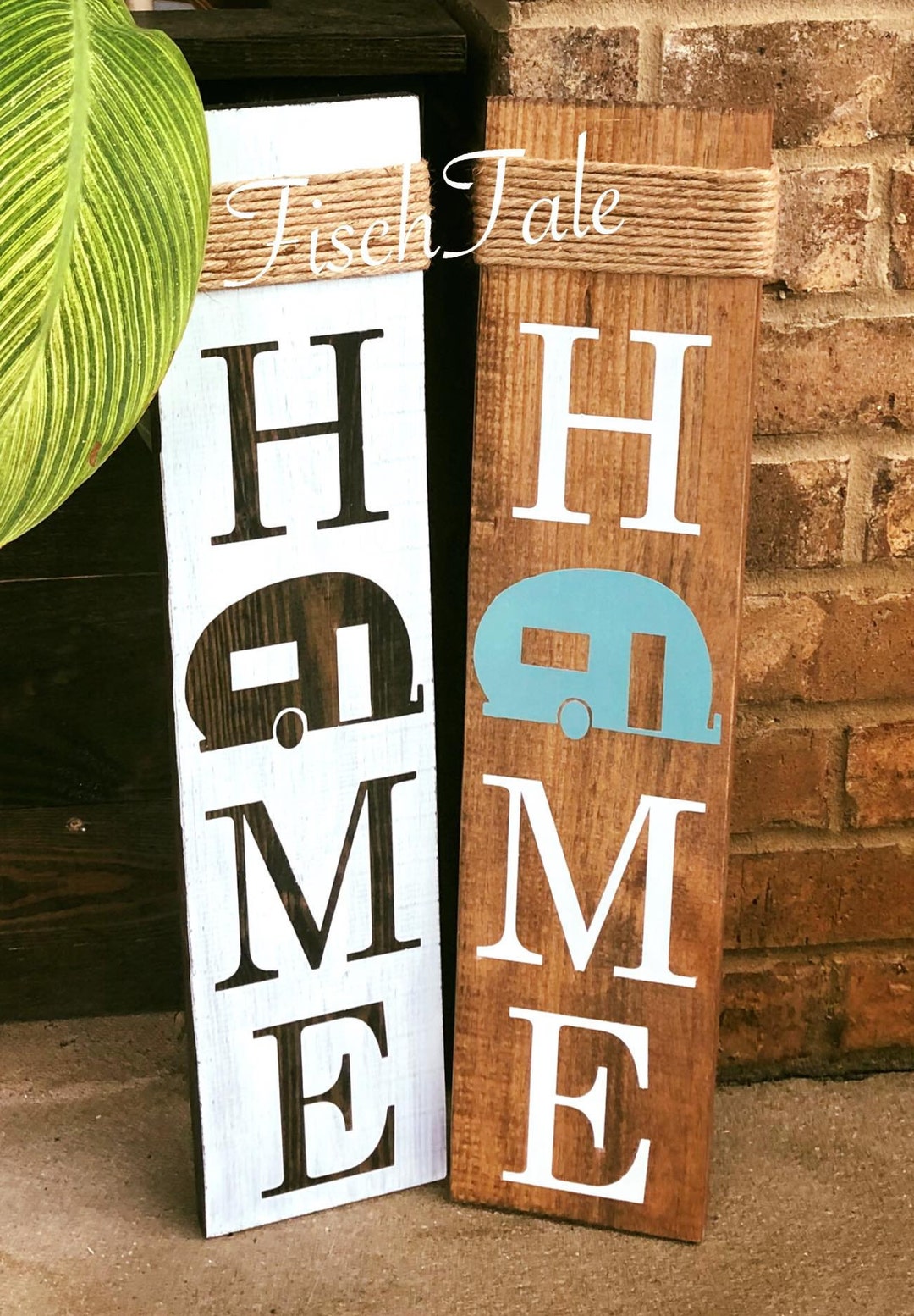 Wooden Camper Sign - Welcome - RV Sign - Home Sign With Camper - Wooden ...
