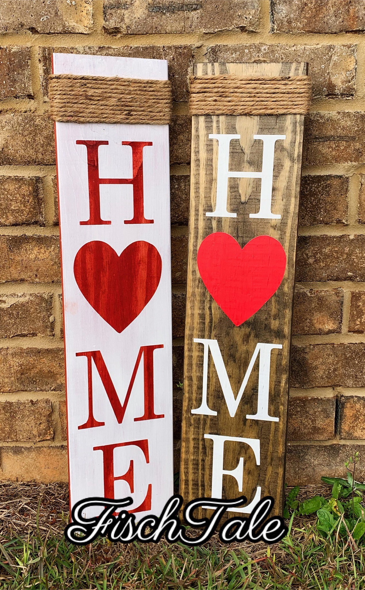 Heart Home Sign Family Sign Love Sign With Heart Wooden | Etsy