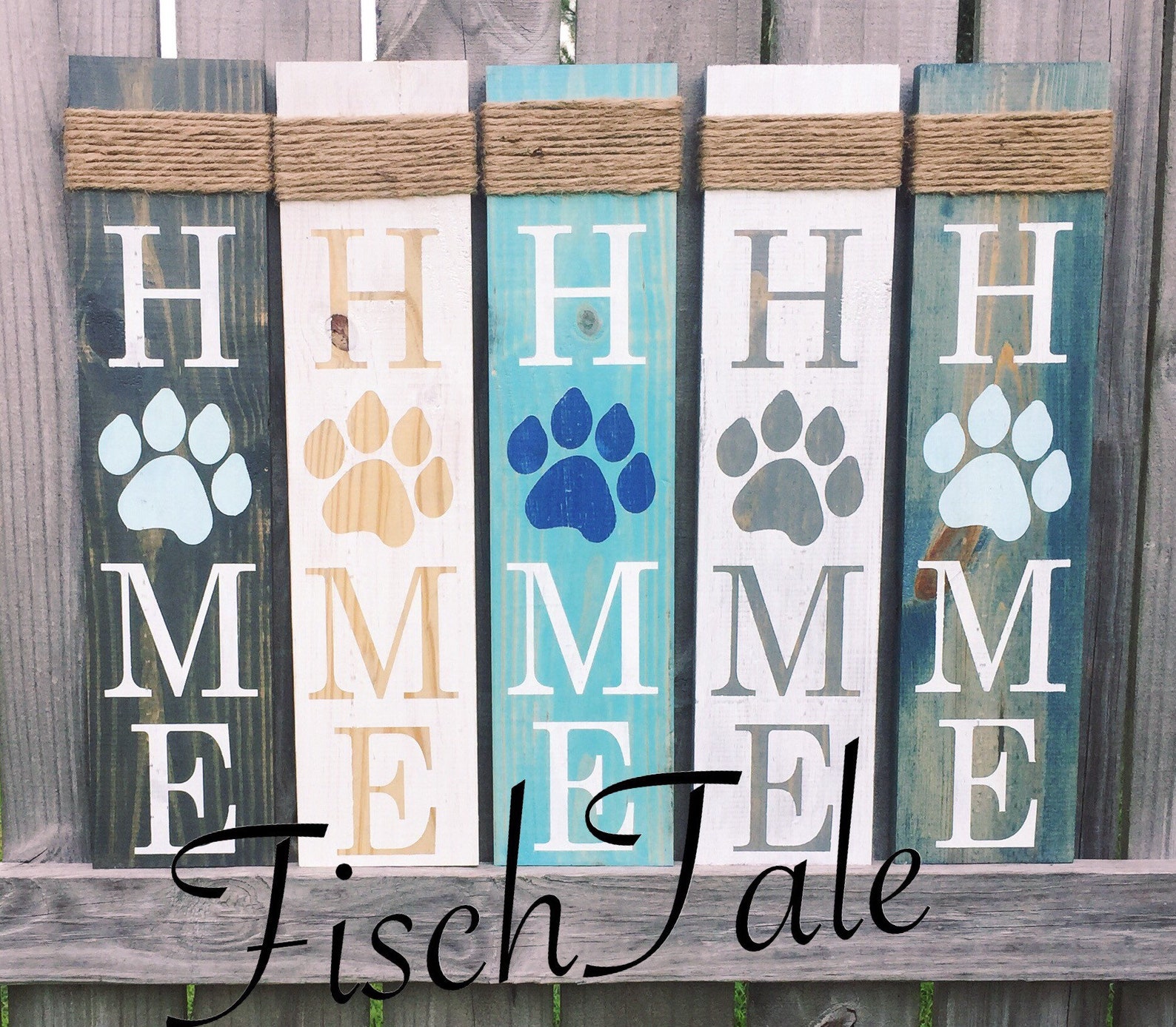 Paw Print Home Sign Rustic Paw Sign Paw Print Sign Home - Etsy Canada