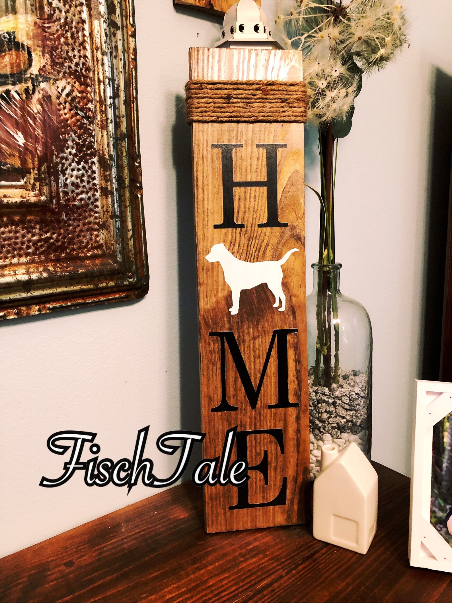 Lab Home Sign Labrador Wood Sign Dog Sign Labbie Sign - Etsy