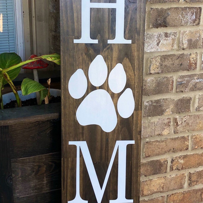 Wood Dog Sign - Etsy