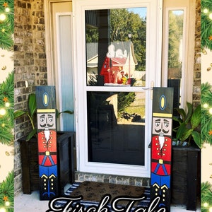 Christmas Sign - Nutcracker Sign - Merry Christmas - Rustic Wood Sign ...