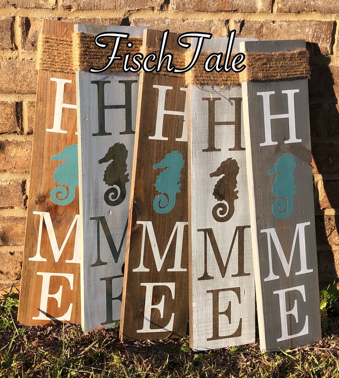 Wood Wall Art Home Decor Seahorse Home Sign Seahorse Sign | Etsy