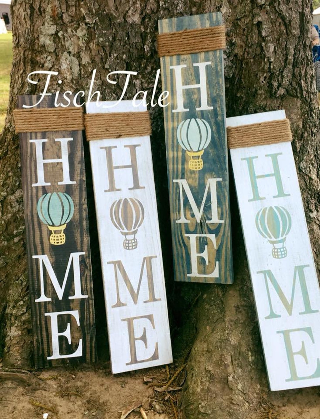 Hot Air Balloon Home Sign - Balloon Sign -home Sign With Hot Air ...