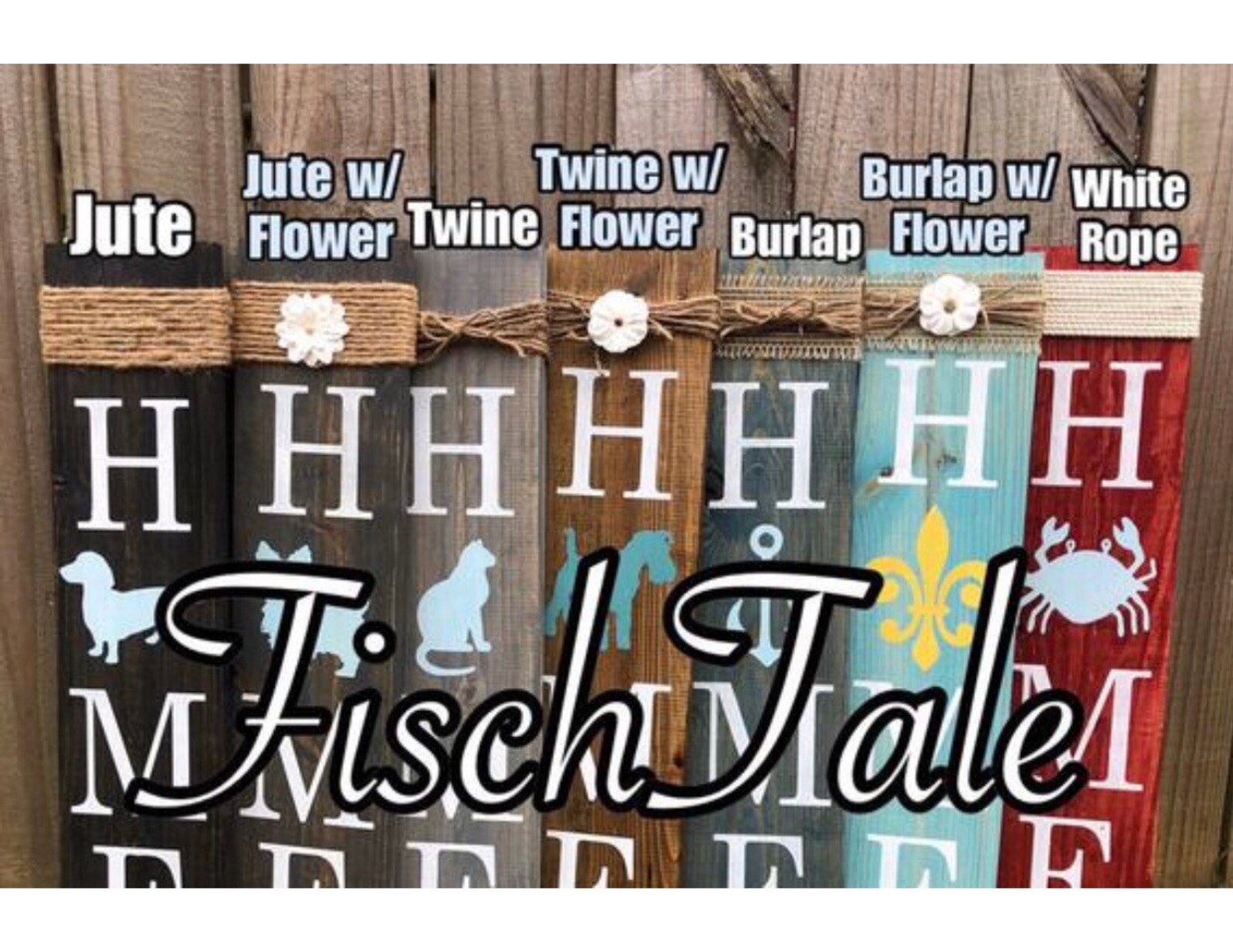 Large Welcome Shutter Sign With Starfish Symbol Welcome - Etsy