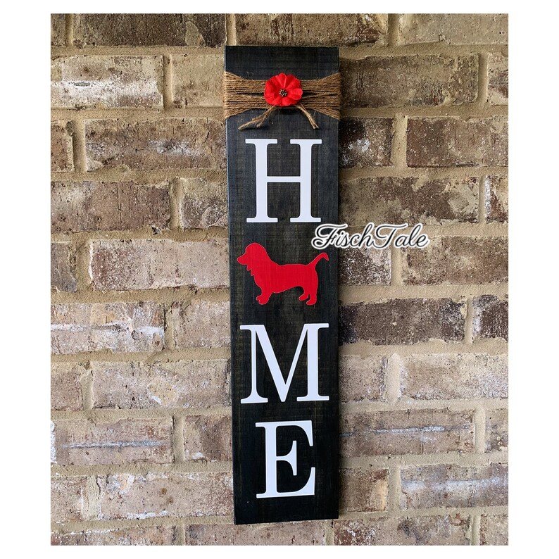 Basset Hound Sign Dog Sign Basset Hound Sign Hound Dog - Etsy