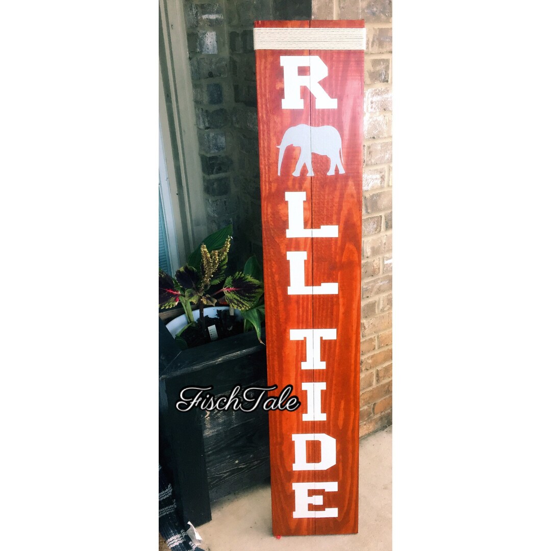 Letrero grande de bienvenida con estilo de persiana con elefante Roll ...