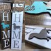 Penguin Home Sign Welcome Penguin Sign Home Sign With - Etsy