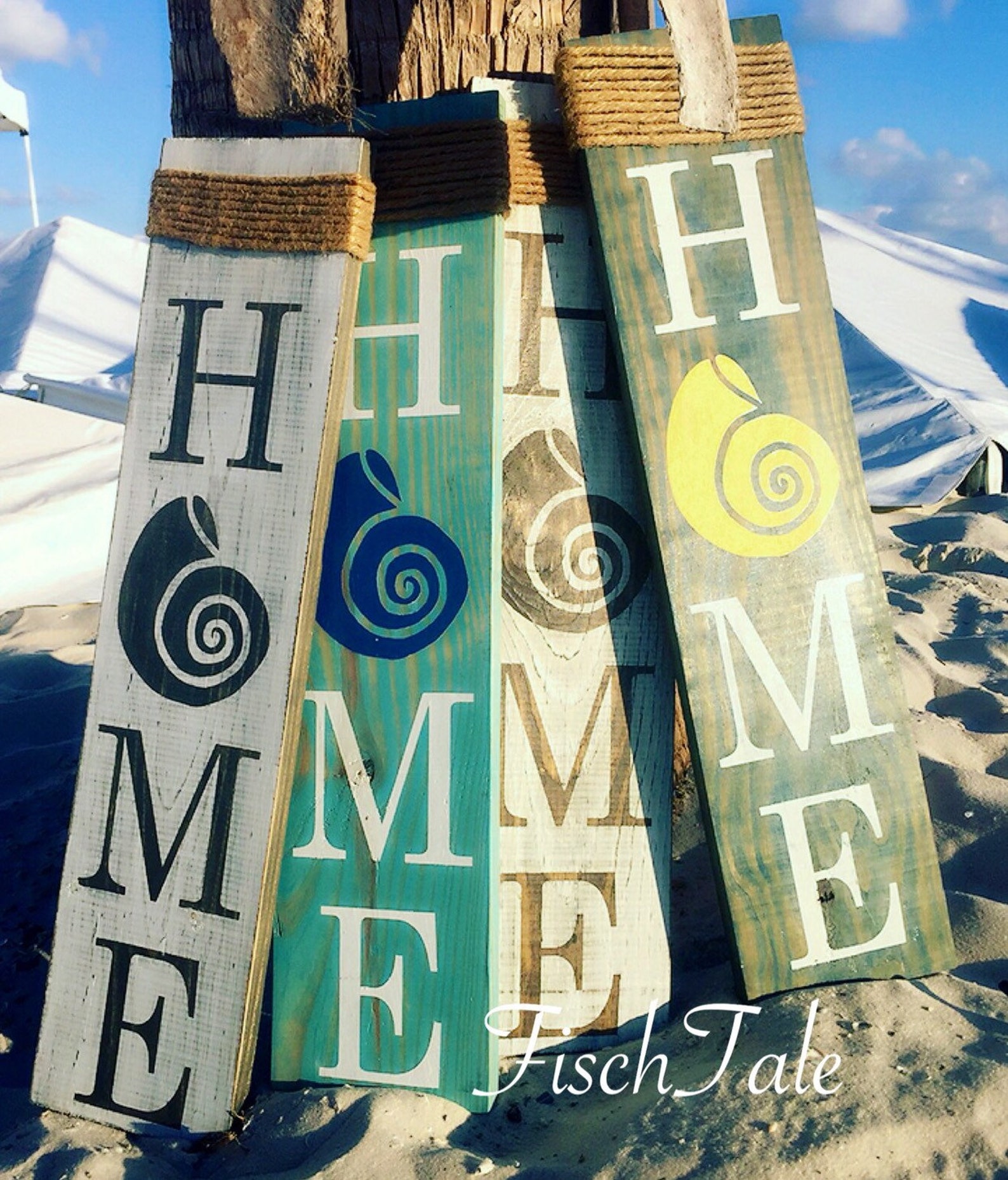 Spiral Seashell Home Shell Home Sign Home Sign With - Etsy
