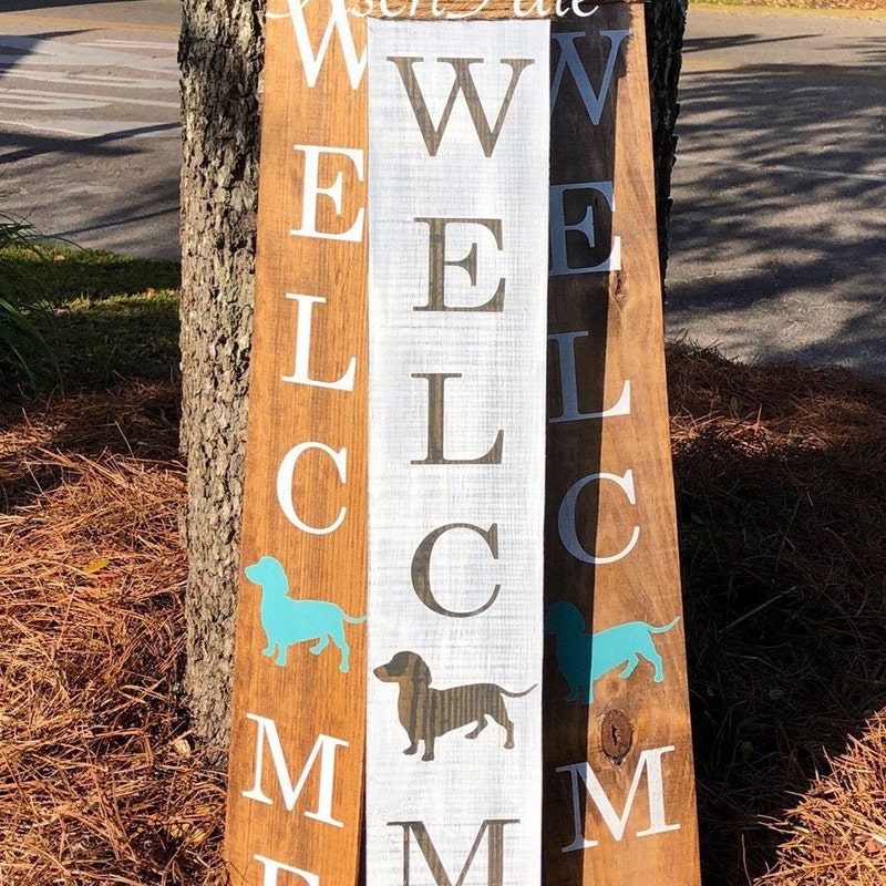 Slate Welcome Sign - Etsy