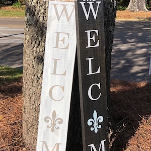 Fleur De Lis Welcome Sign - Welcome - Welcome Sign With Fleur De Lis ...