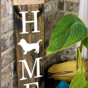 Basset Hound Sign - Dog Sign - Basset Hound Sign - Hound Dog Home Sign ...