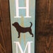Bloodhound Sign Dog Sign Bloundhound Sign Hound Dog Home Sign Tracker ...