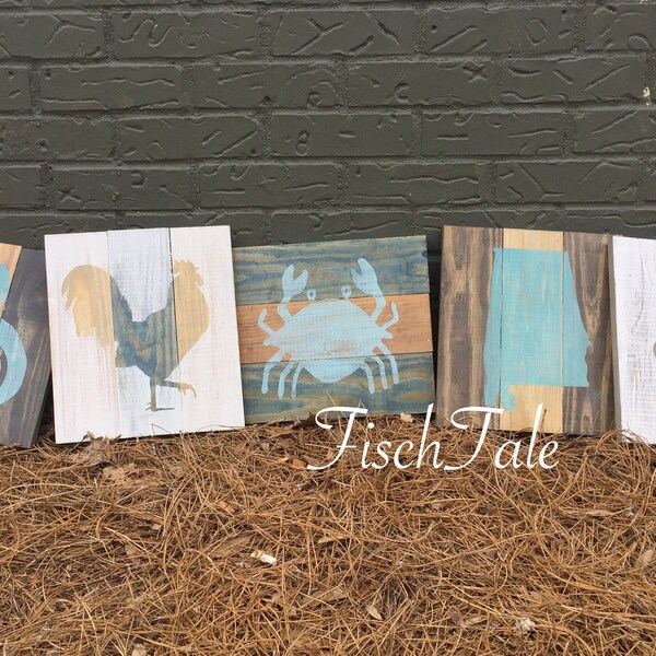 Painted Pallet Sign - Etsy