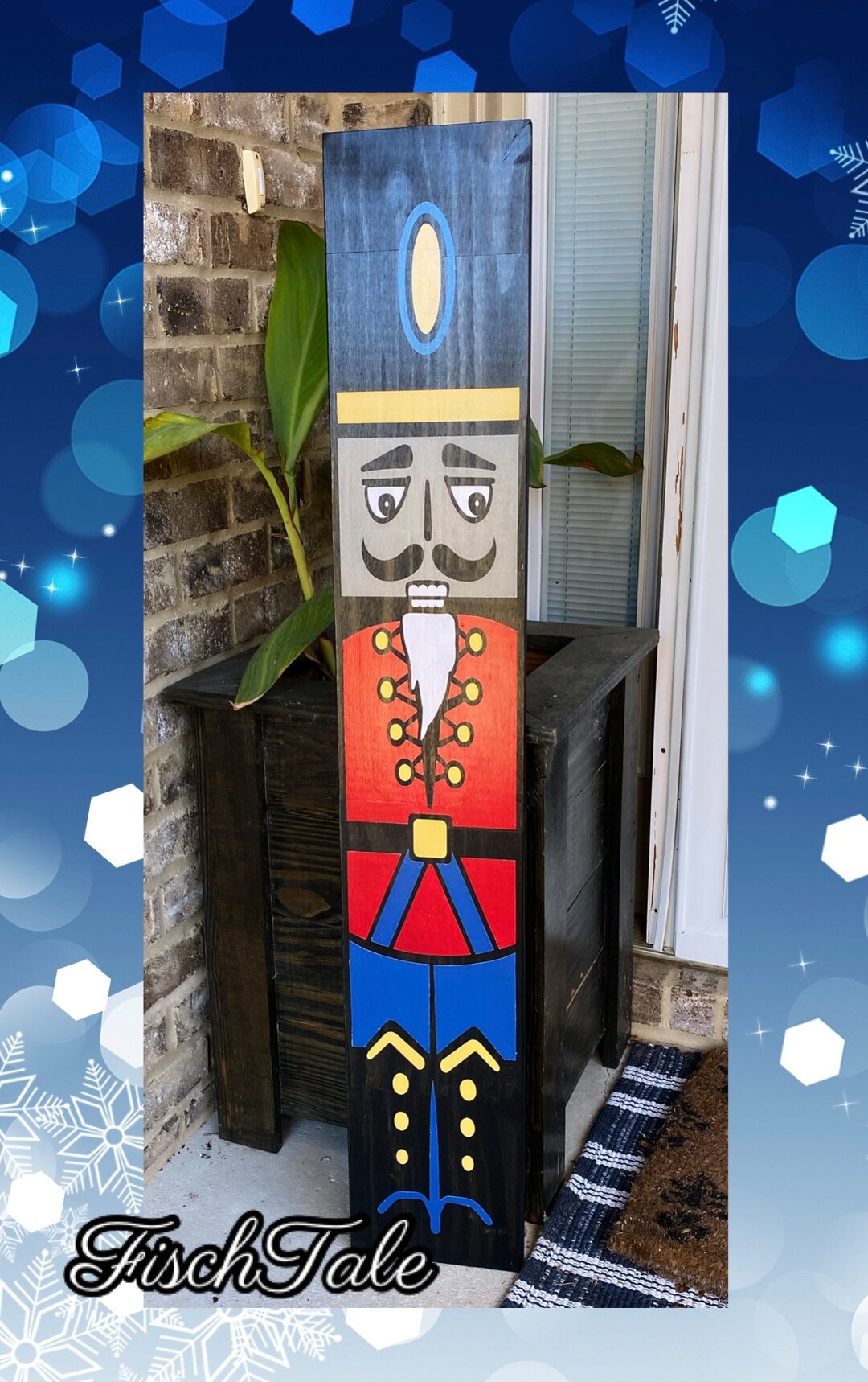 Christmas Sign - Nutcracker Sign - Merry Christmas - Rustic Wood Sign ...