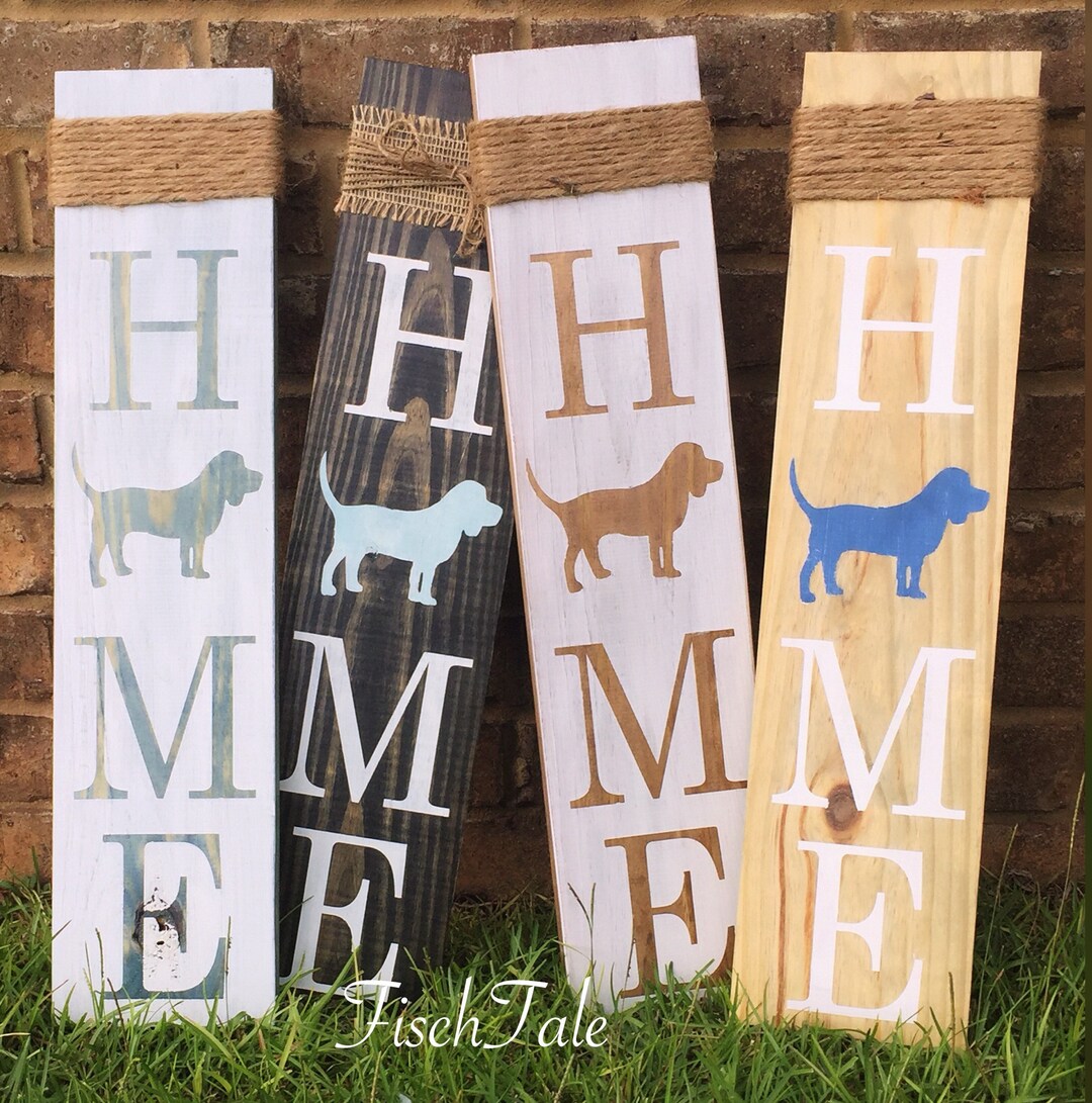 Beagle Sign - Dog Sign - Hound Dog Sign - Hound Dog Home Sign - Floppy ...