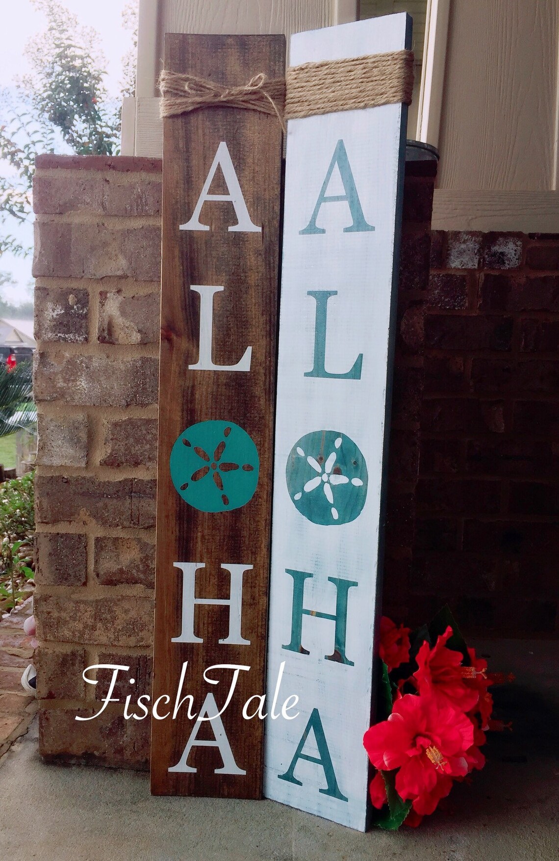 Aloha Welcome Sign Welcome Hawaiian Sign Aloha Sign With | Etsy