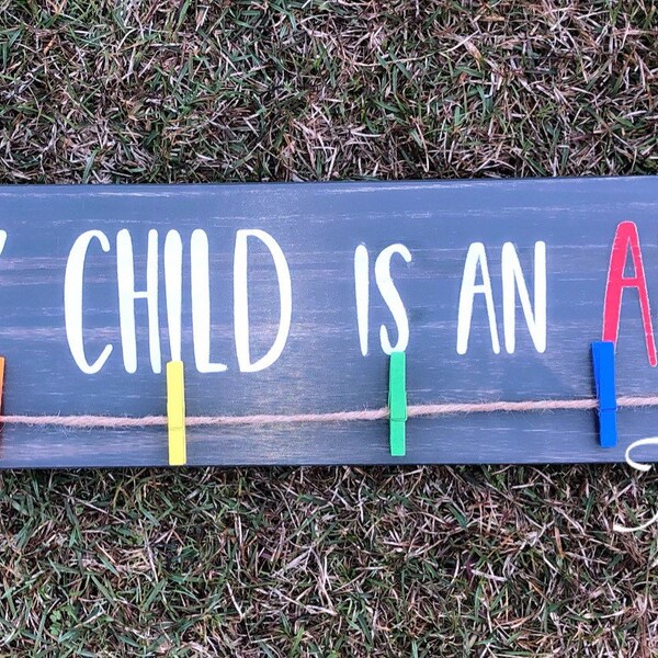 Every Child is an Artist Display - Etsy