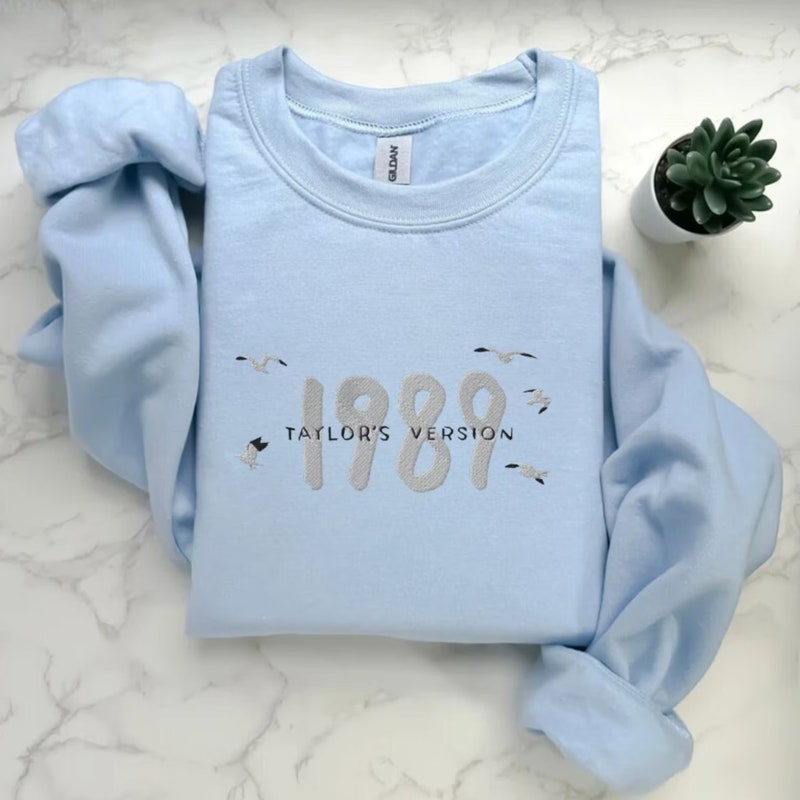 Taylor Swiftie Merch Sweatshirt Embroidered - Etsy