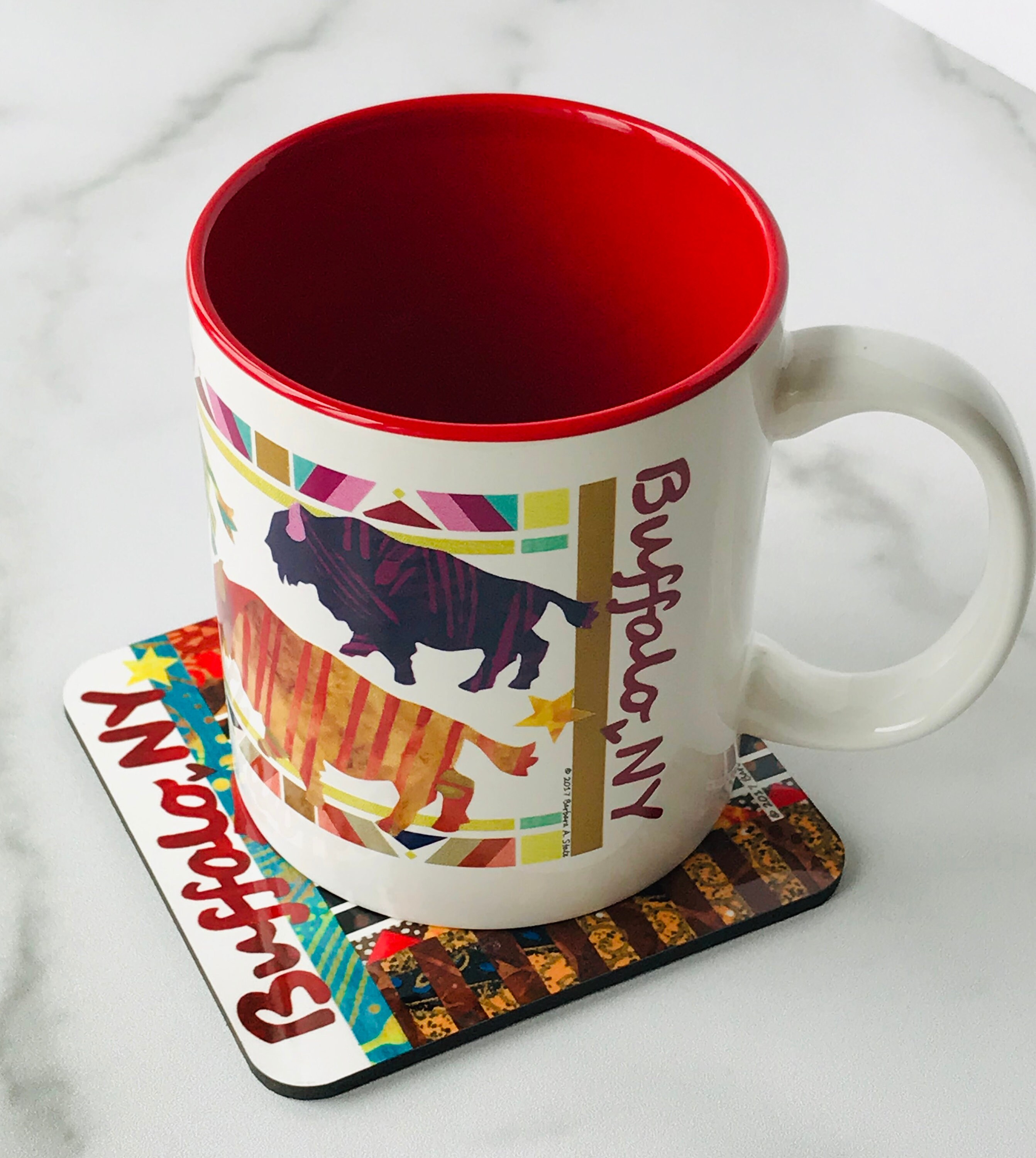 Buffalo, NY Coasters boxed Set of Four - Etsy