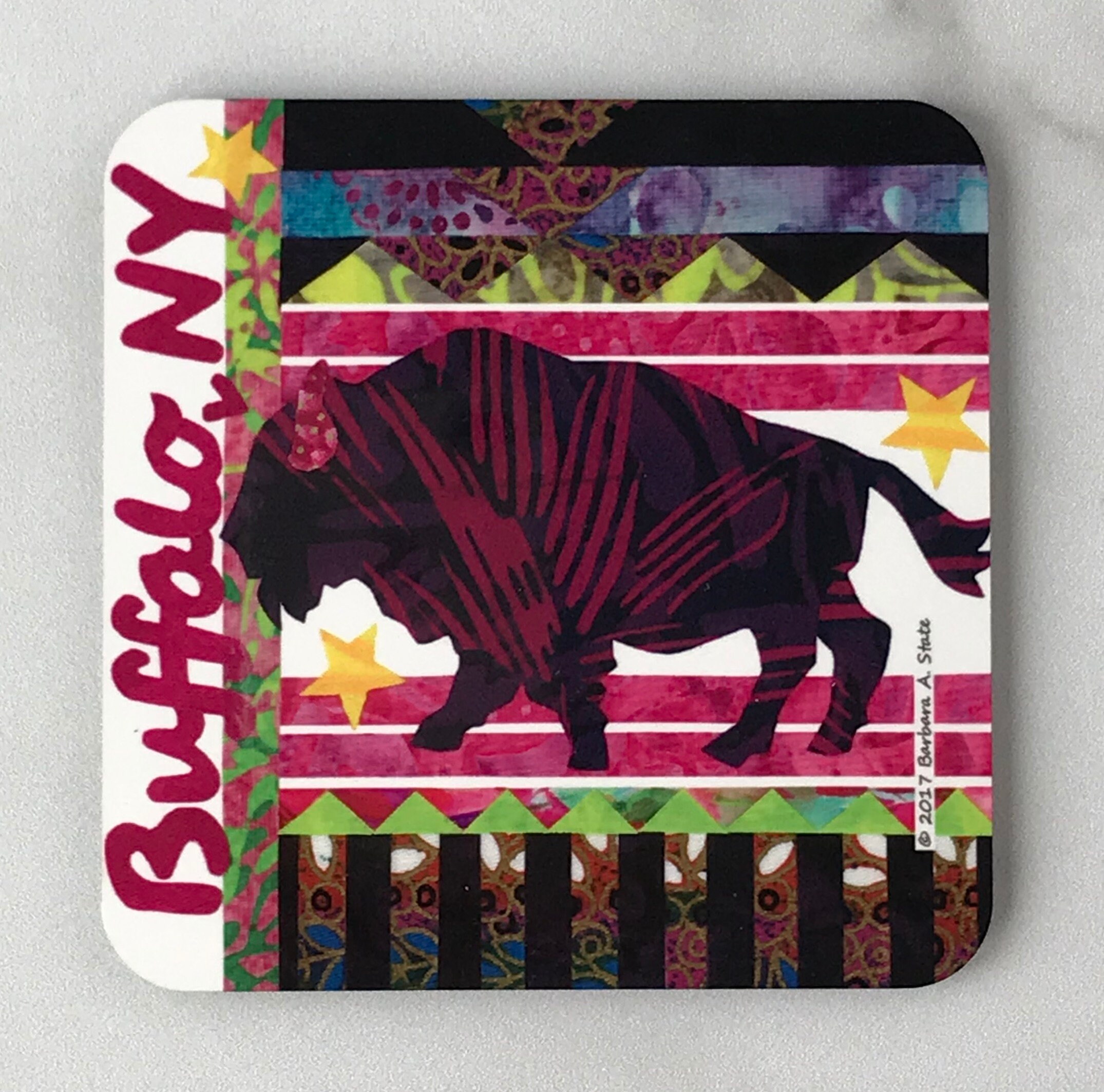 Buffalo, NY Coasters boxed Set of Four - Etsy