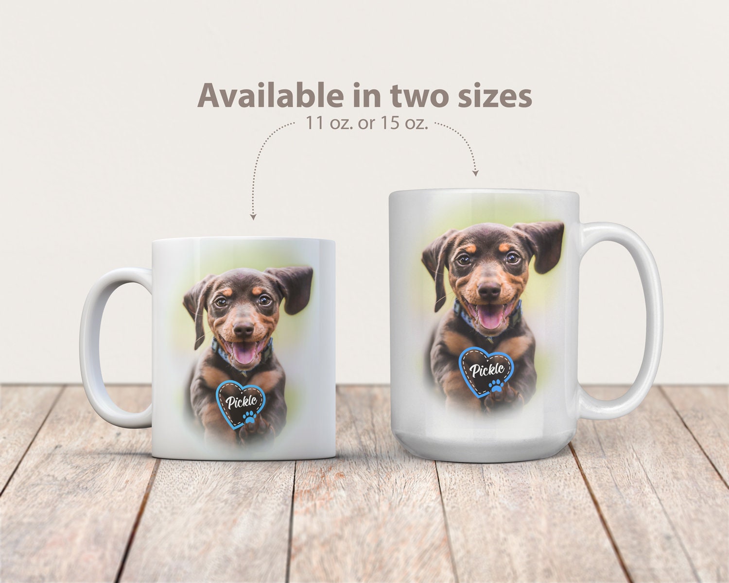 Custom Pet Coffee Mug Pet Memorial Gift Custom Dog Photo Mug