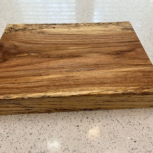Live Edge Spalted Oak Cutting Board - Etsy