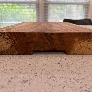 Live Edge Spalted Oak Cutting Board - Etsy