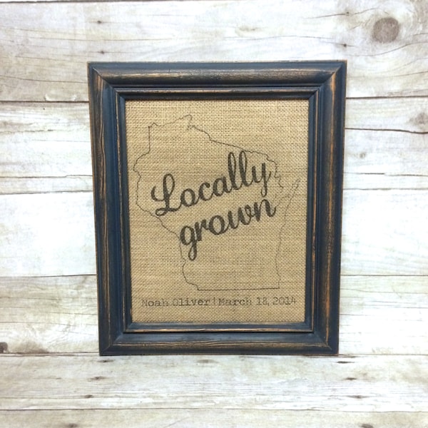 Locally Grown Baby Shower Decor - Etsy