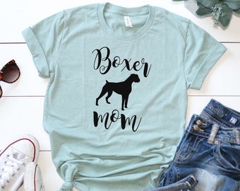 Boxer dog shirt | Etsy