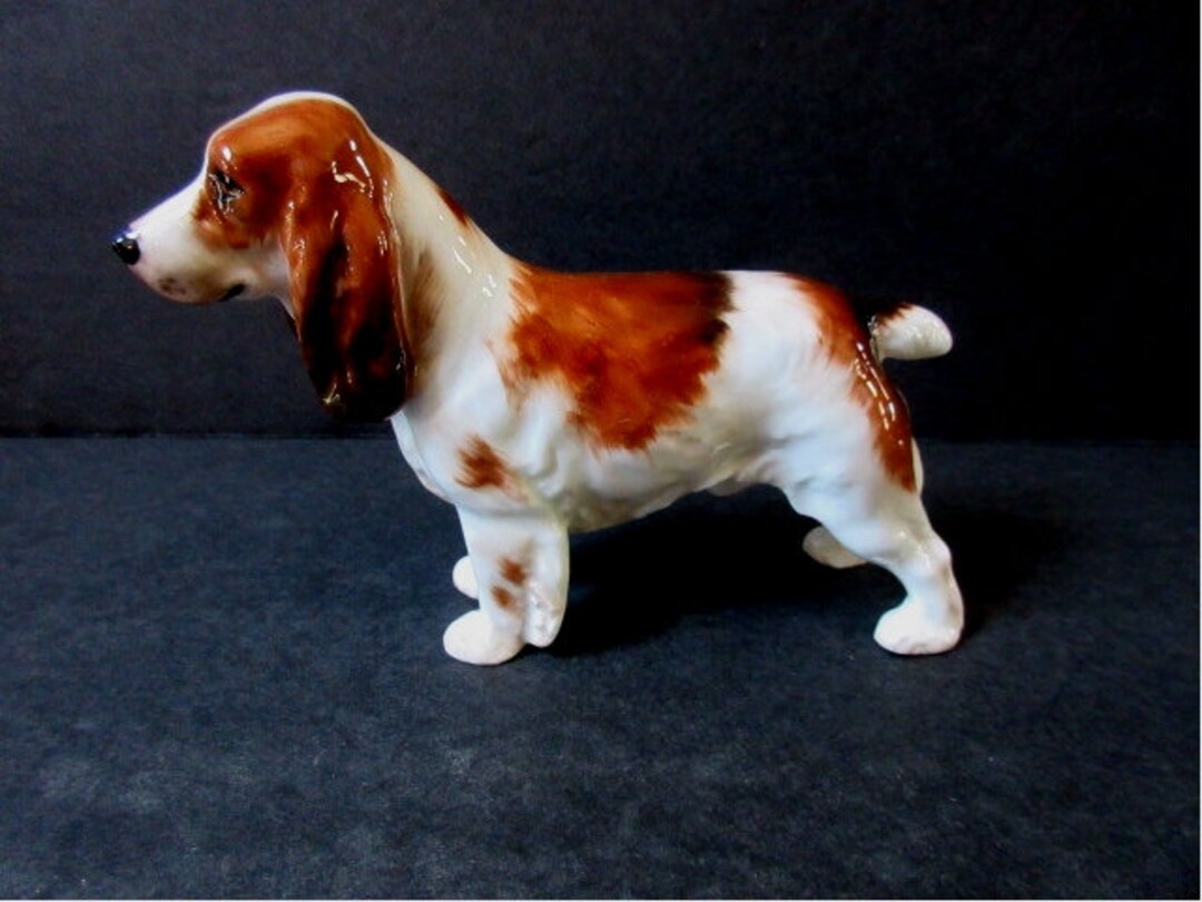 Royal Doulton Dog Figurine Cocker Spaniel Standing Small Size 3-1/2 X 5 ...