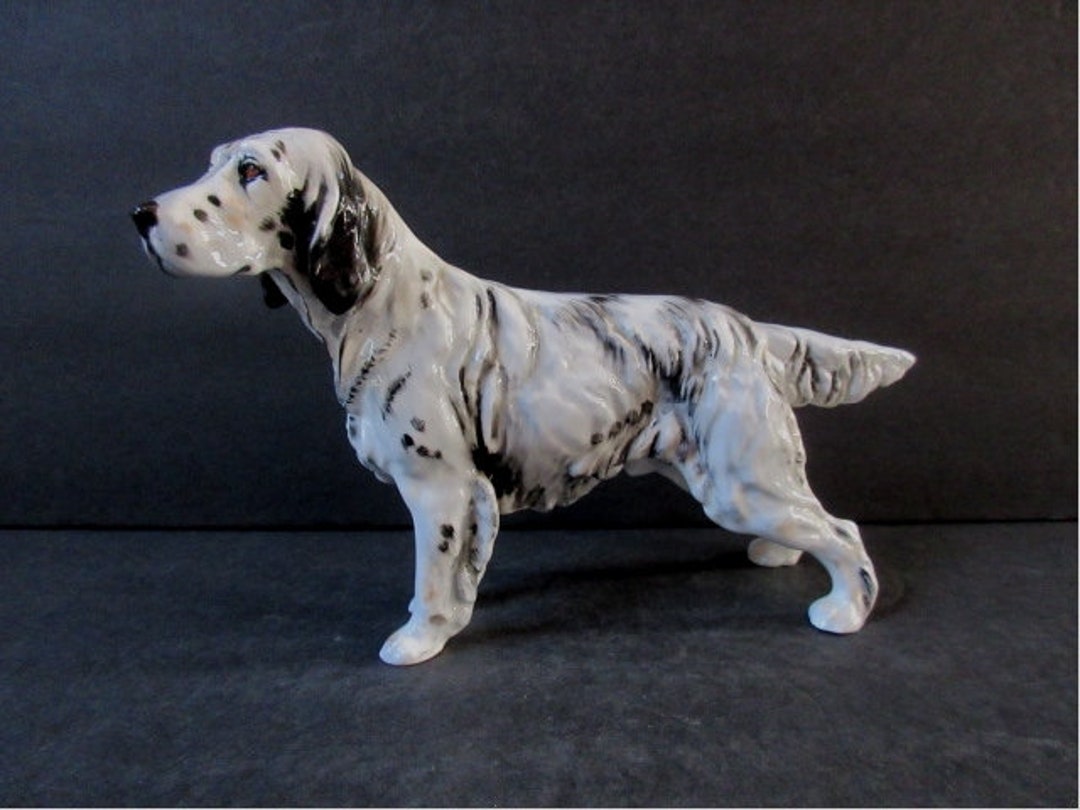 Royal Doulton Dog Figurine English Setter HN (ch. "maesydd Mustard ...