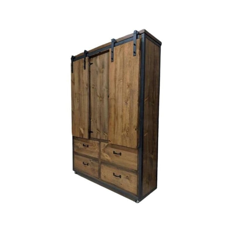 Rustic Wardrobe - Etsy