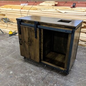 Rustic Industrial Service Station / Server Station/ Wait Staff Station ...