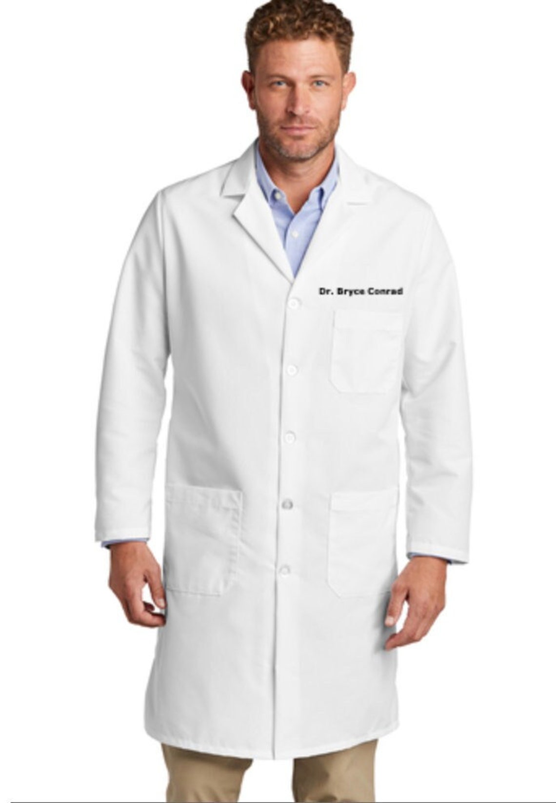 Unisex Lab Coat | Personalized or Embroidered With You Logo - Etsy