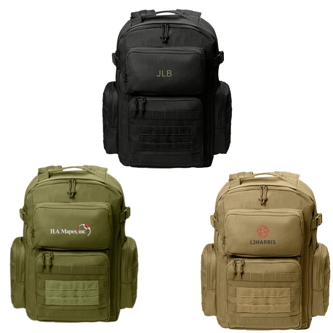 Military Tactical Backpack Army - Personalized/monogrammed/logod - Etsy