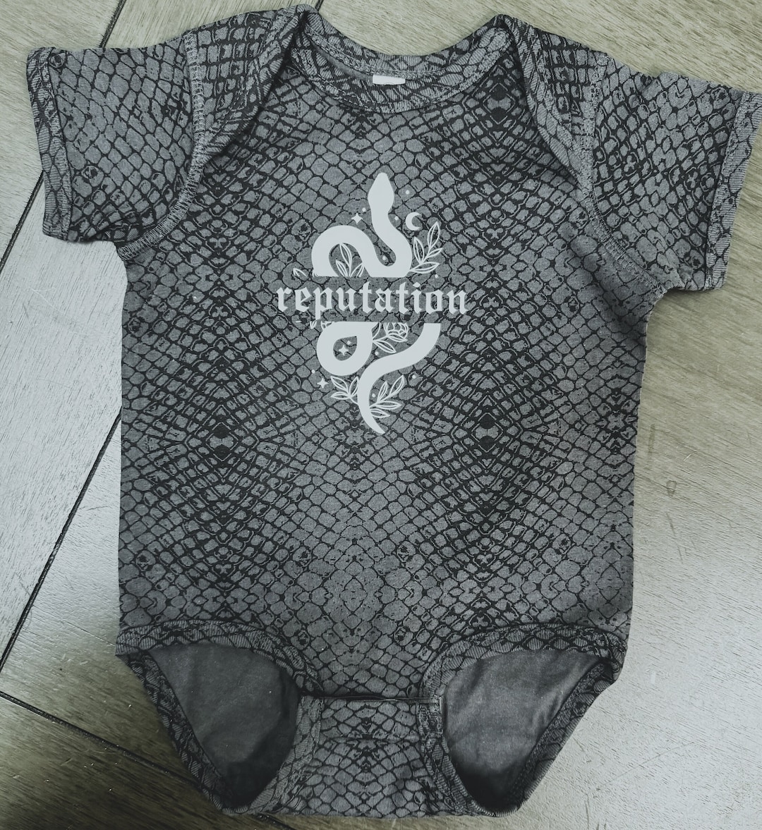 Reputation Snake Taylor's Version Screen Print Baby Onsies Little ...
