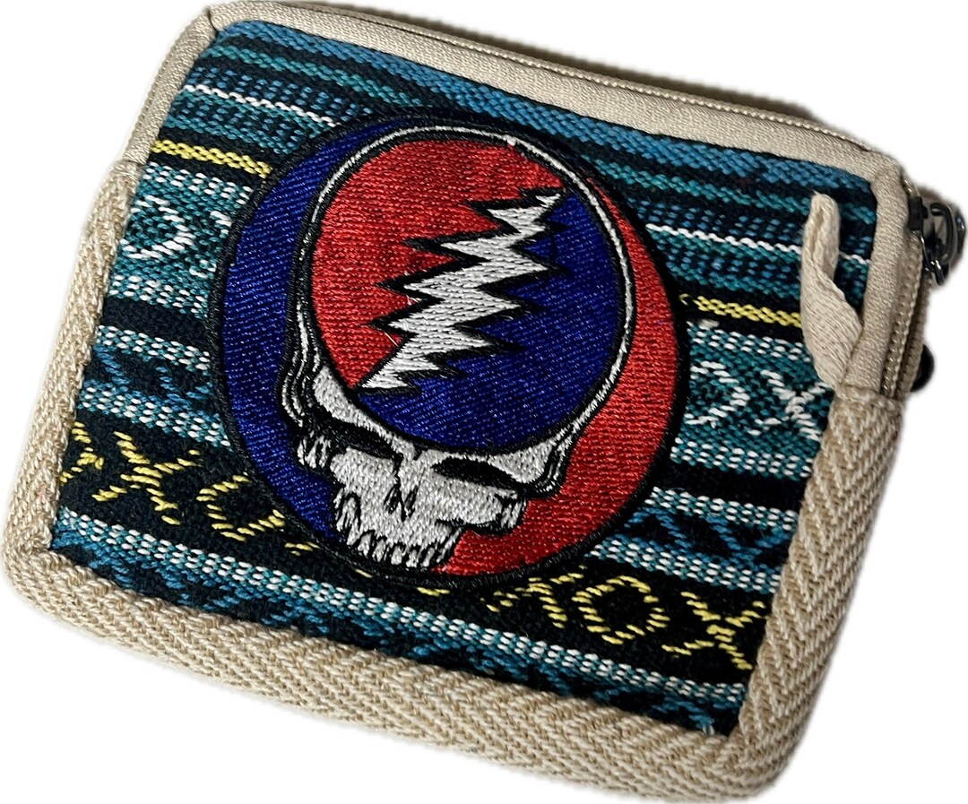 Steal Your Face Hemp Pouch Grateful Dead - Etsy