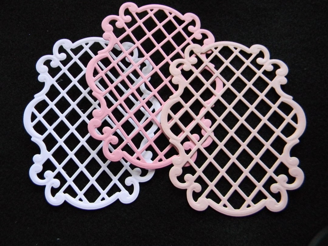 Anna Griffin Lace Trellis Die Cuts 274-3 - Etsy