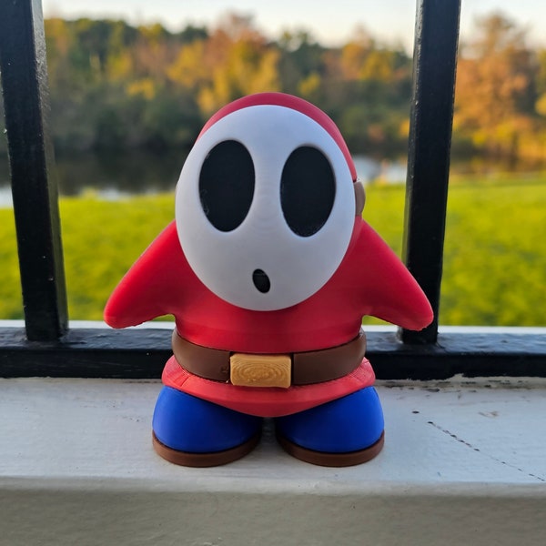 Shy Guy Mask - Etsy
