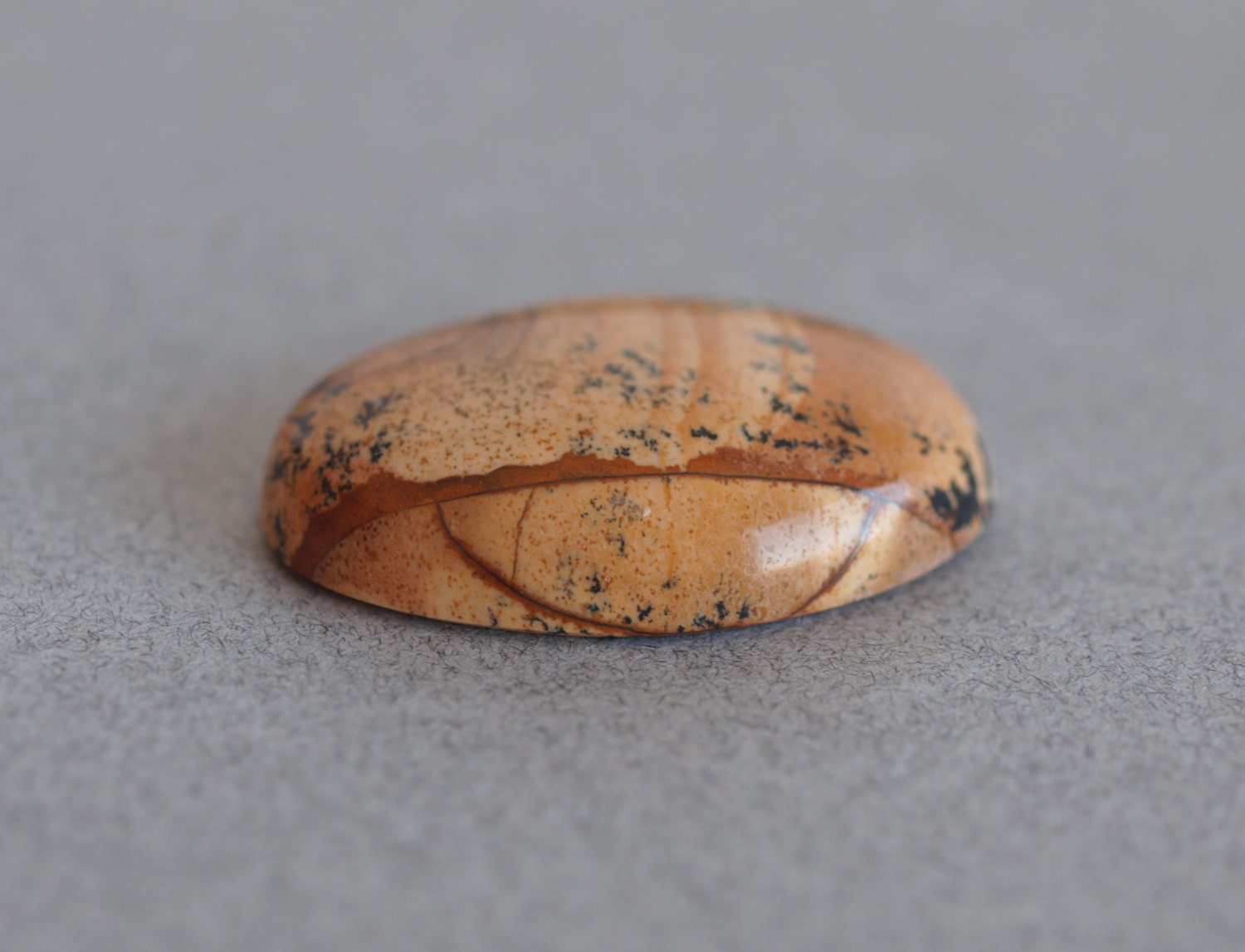 Yellow Feather Jasper Polished Cabochon Designer Handmade | Etsy