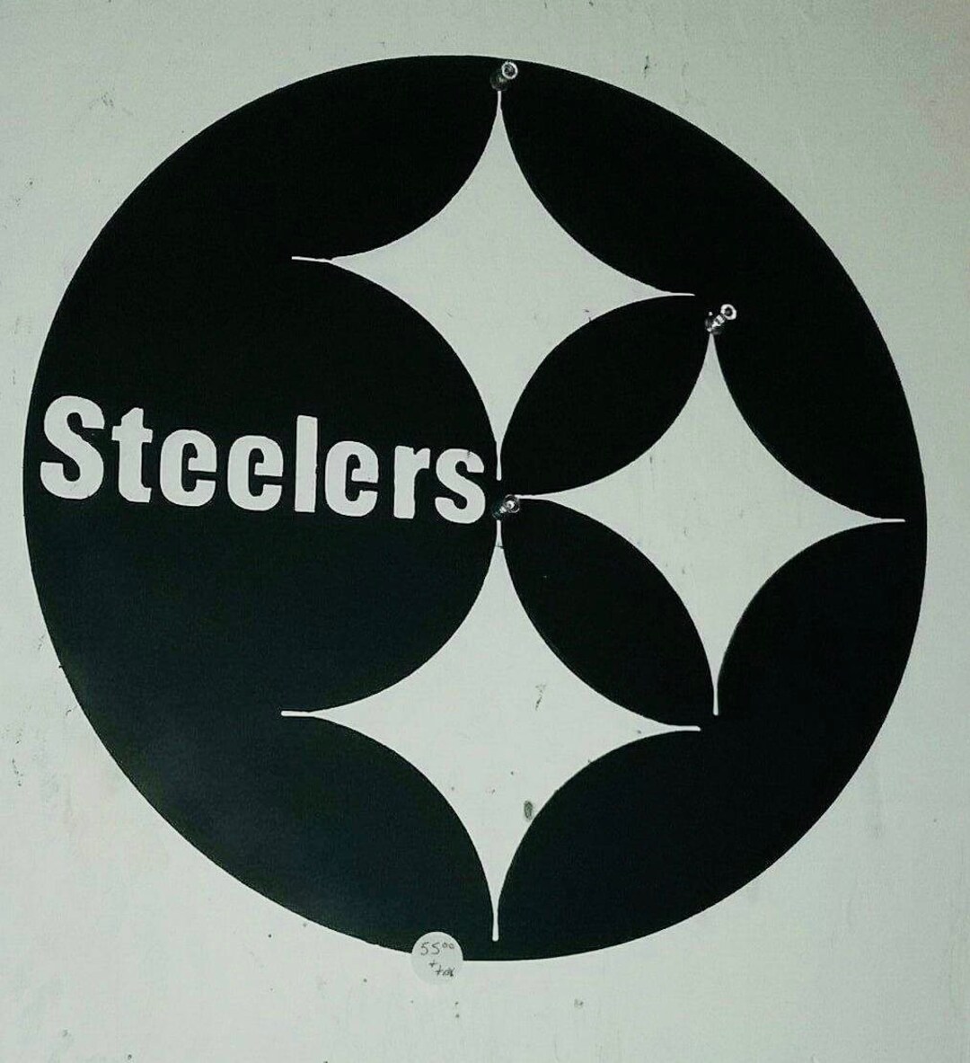 Pittsburgh Steelers Wrought Iron Sign - Etsy