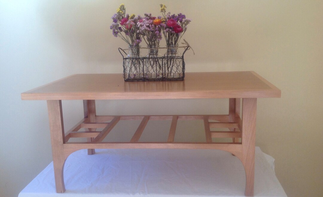 Coffee Table in Cherry - Etsy