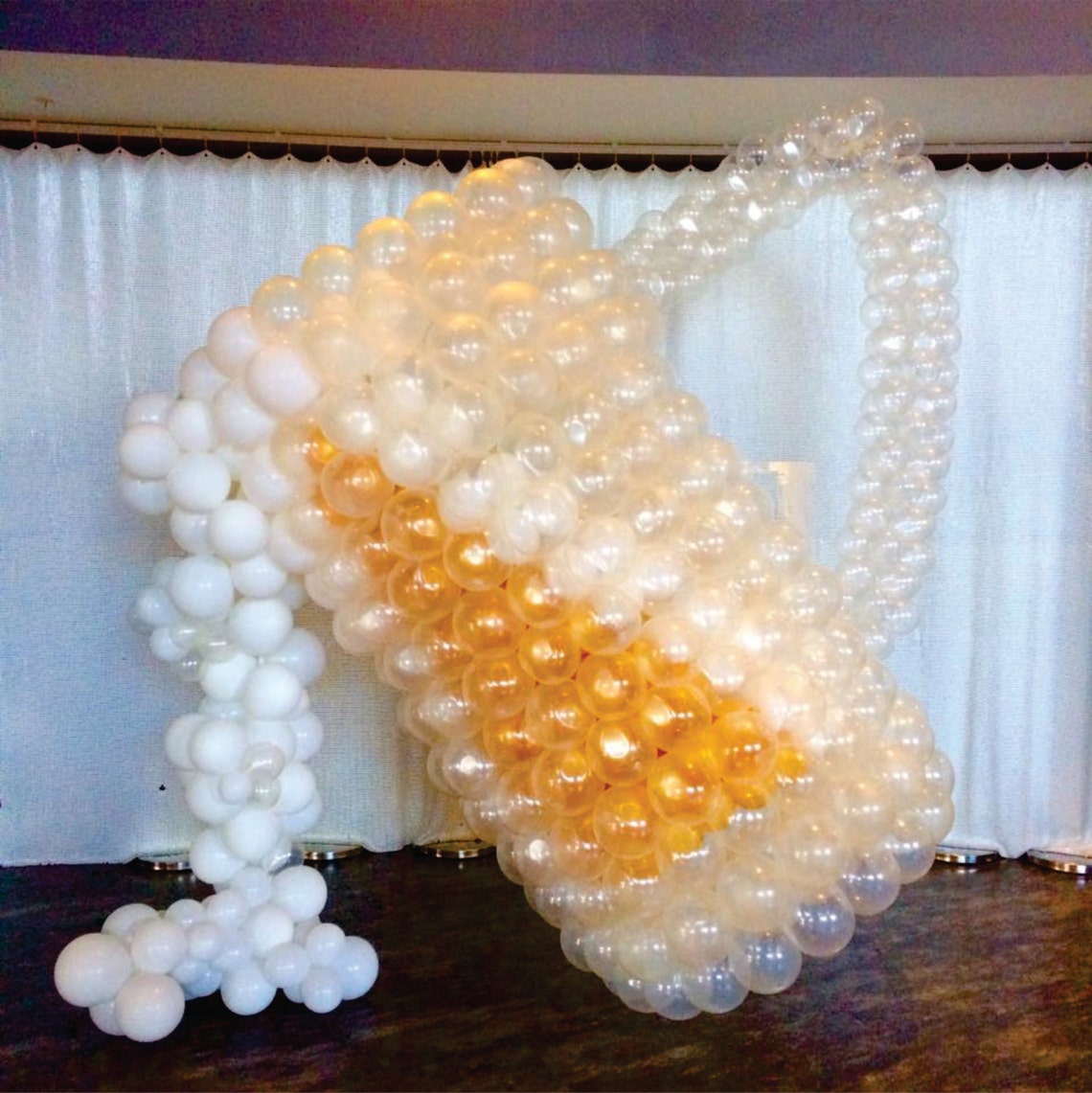 Tilted Beer Mug 7' Tall - Etsy