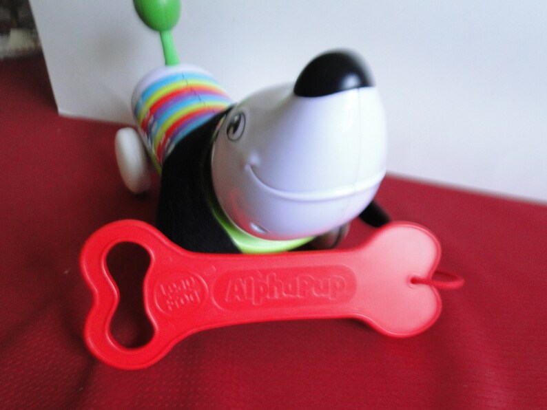 Vintage Leapfrog Alphabet Learning Dog, Toy Dog, Singing Puppy ...